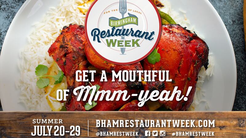 2023 Birmingham Restaurant Week - Summer Edition 2023 Birmingham Restaurant Week - Summer Edition